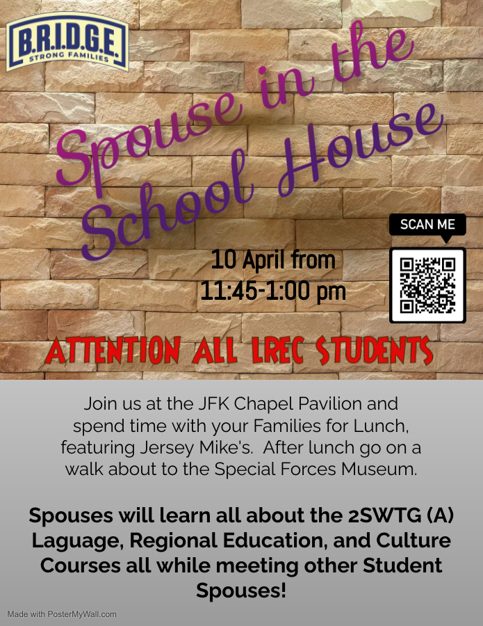 ARSOF-CCC SOF 101 Leadership > Family Programs